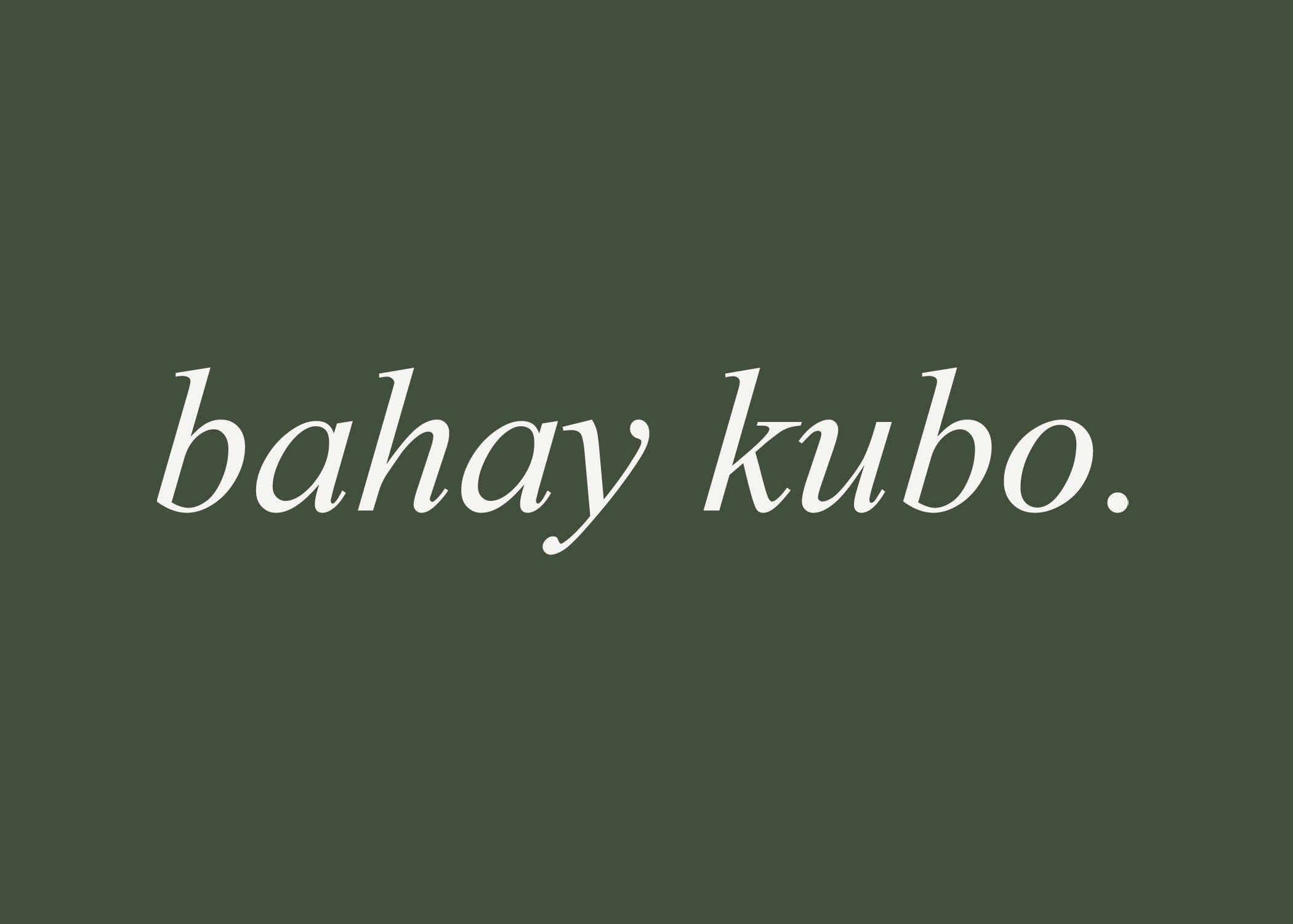 Shop All – Bahay Kubo
